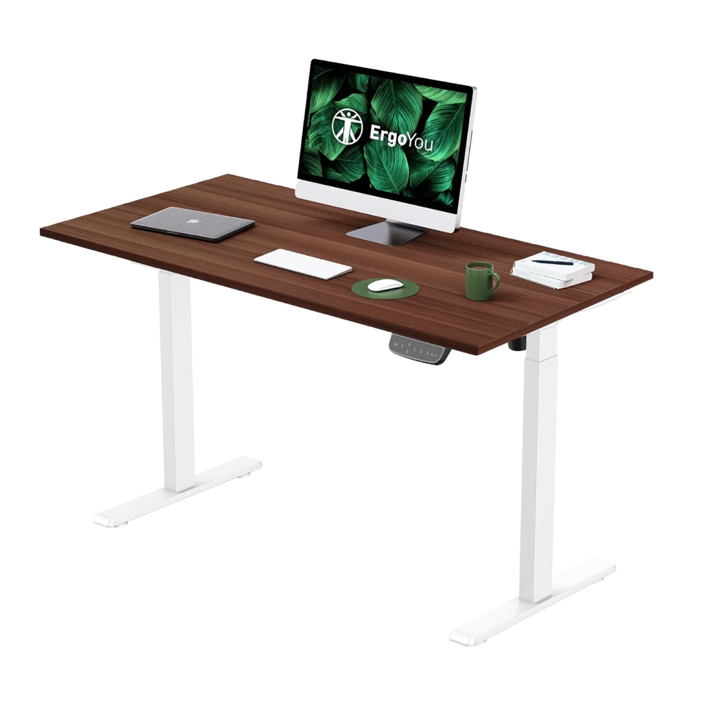 Single Motor | Height-Adjustable Standing Desk (2 Stage) with Table-To ...