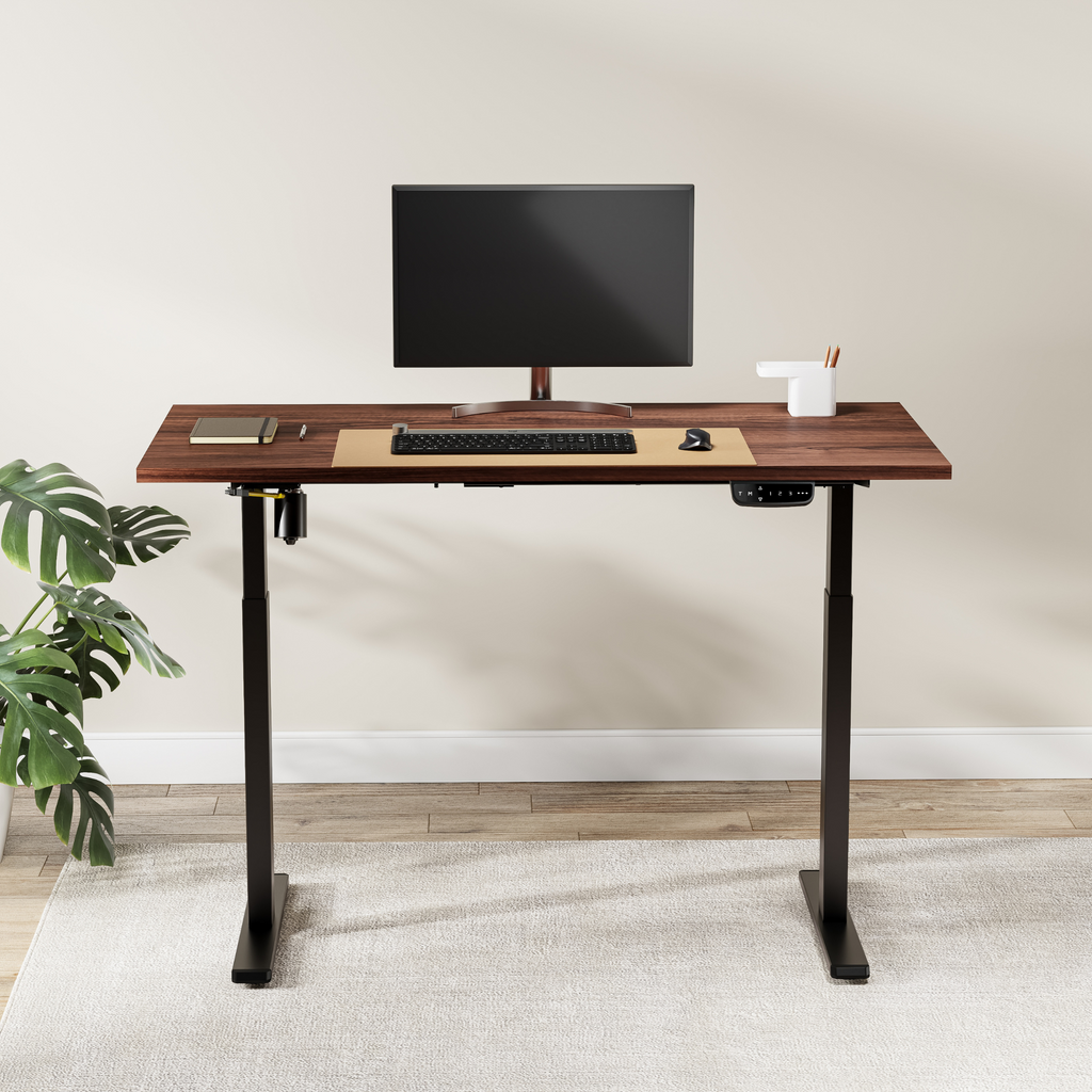 Single Motor | Height-Adjustable Standing Desk (2 Stage) with Table-To ...