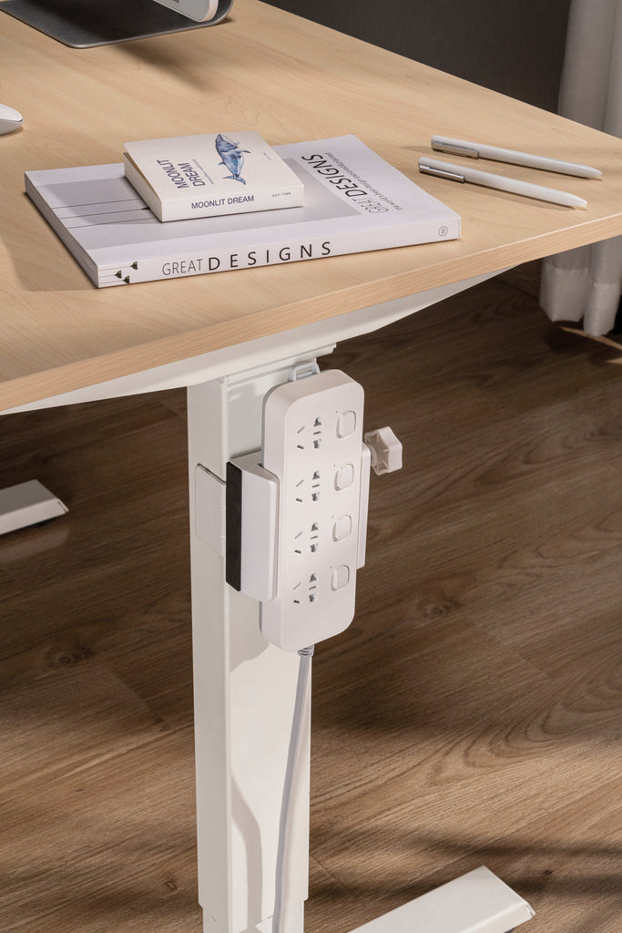 Clamp On Power Strip Holder | Table Leg Mount – ErgoYou