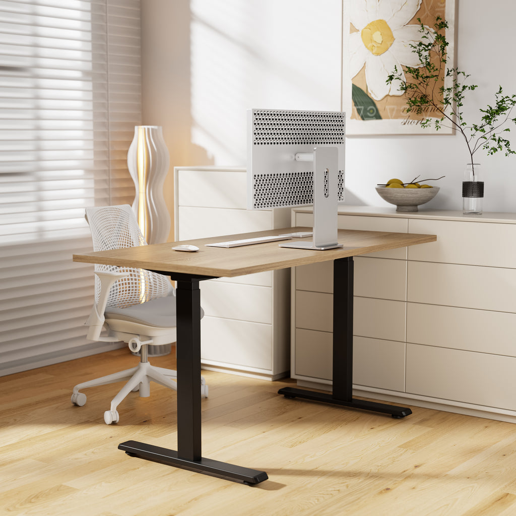 Dual Motor | Height-Adjustable Standing Desk (2 Stage) with Table-Top ...