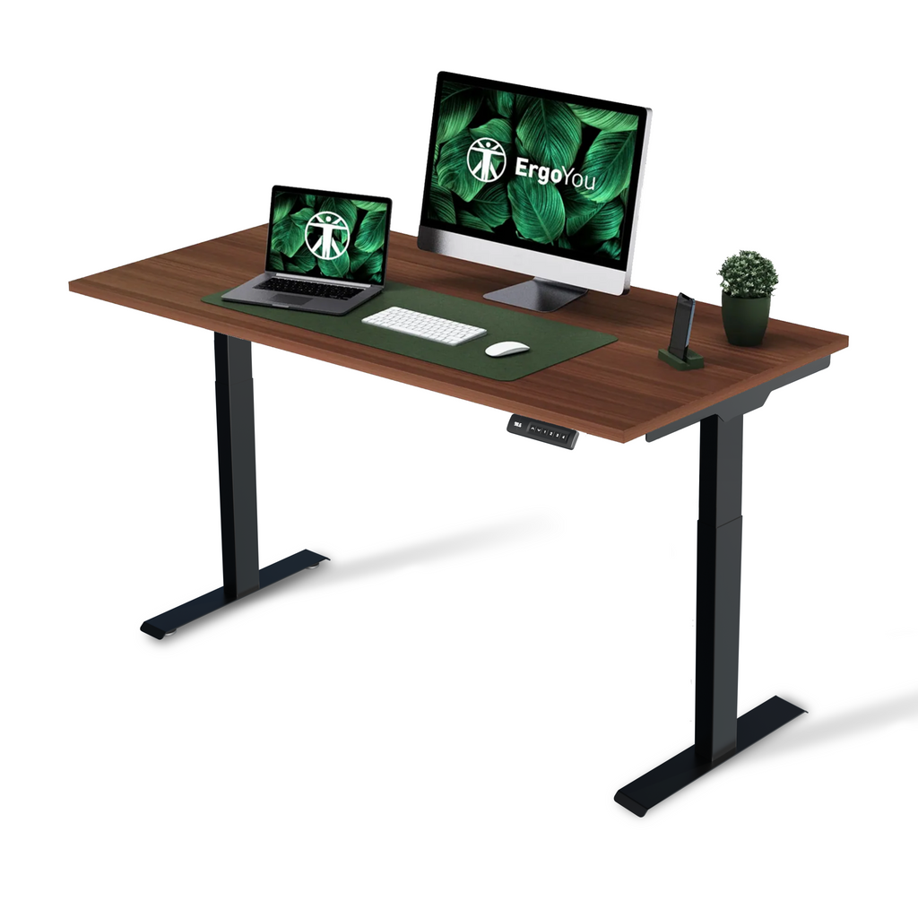 Dual Motor | Height-Adjustable Standing Desk (2 Stage) with Table-Top ...