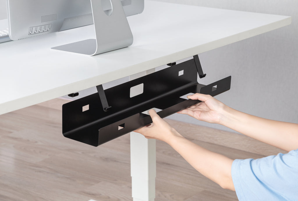 Detachable Under Desk Cable Management Tray (DETACH1) – ErgoYou