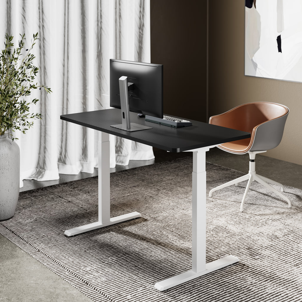 Dual Motor | Height-Adjustable Standing Desk (2 Stage) with Table-Top ...