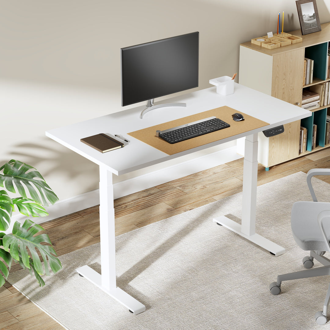 Dual Motor | Height-Adjustable Standing Desk Frame (3 Stage) | E1A Ser ...