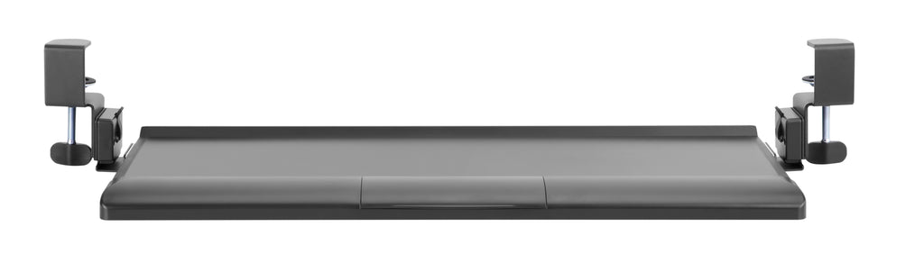 Clamp On Sliding Keyboard Tray with Tilt Functionality | 5 Angle Adjus ...