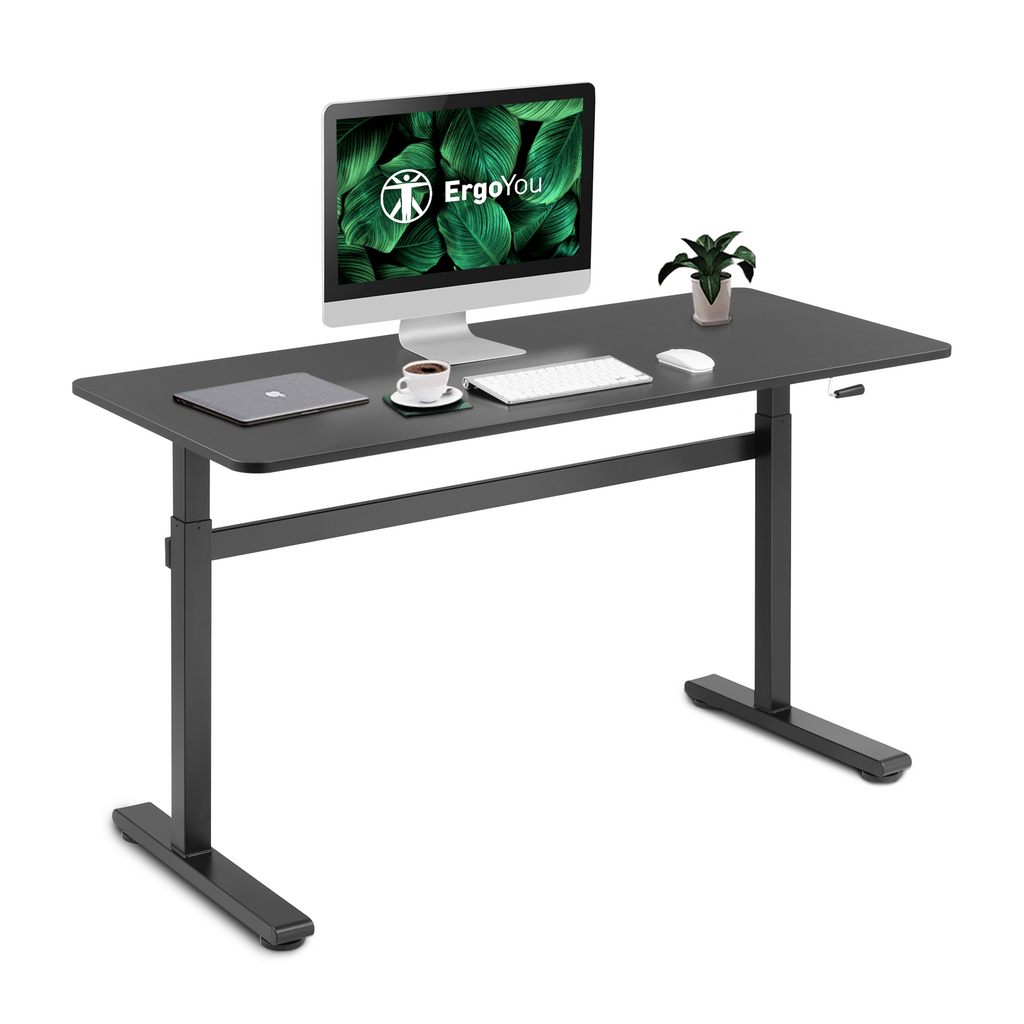 Manual | Height-Adjustable Standing Desk (2 Stage) with Table-Top | M3 ...