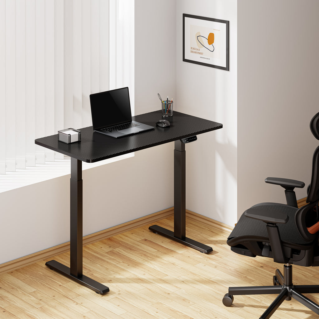 Single Motor | Height-Adjustable Standing Desk (2 Stage) with Table-To ...