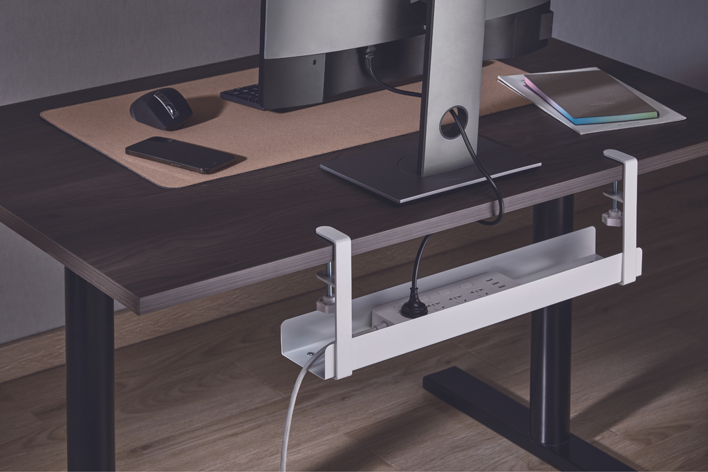 Clamp-On Under Desk Cable Tray (CLAMP1) – ErgoYou