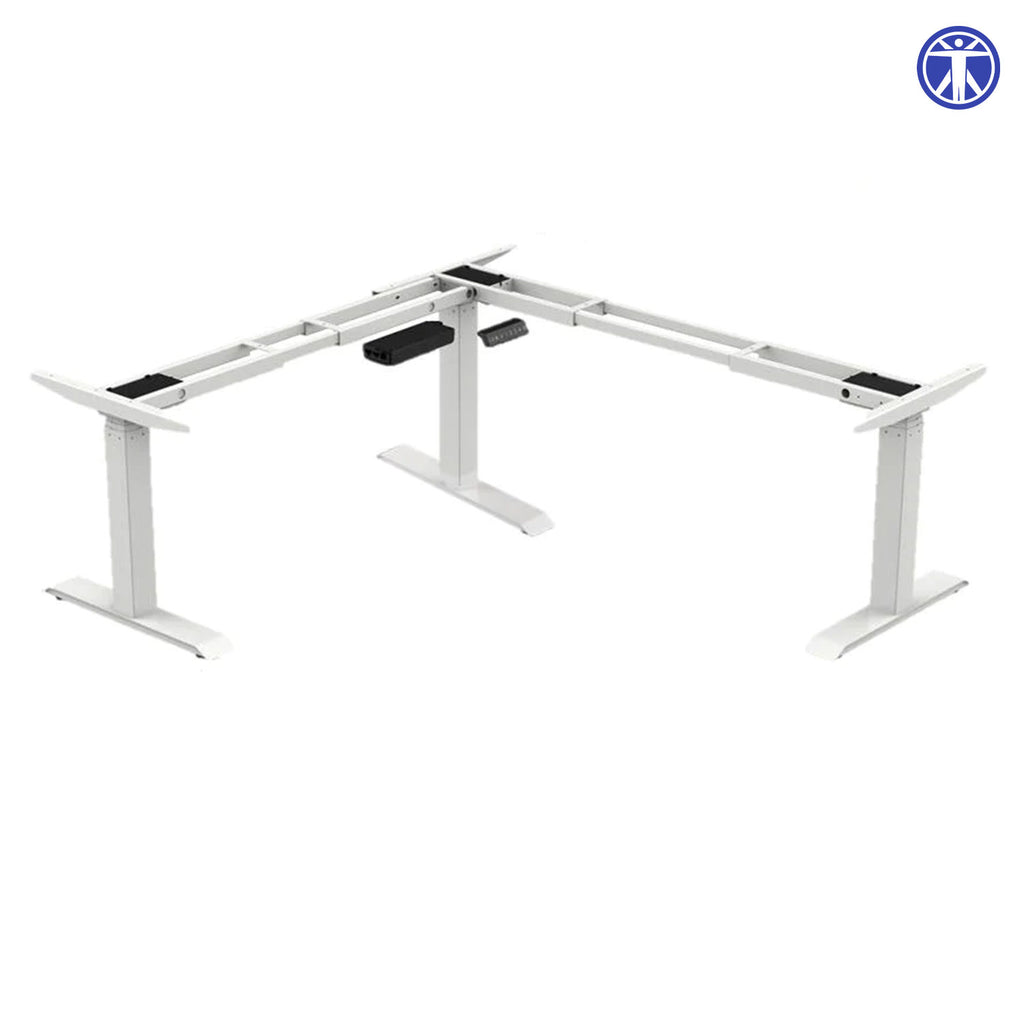 Triple Motor | L Shape | Height-Adjustable Desk Frame (3 Stage) – ErgoYou